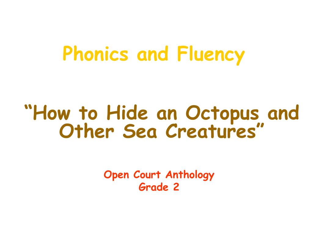 PPT - Phonics and Fluency PowerPoint Presentation, free download - ID ...