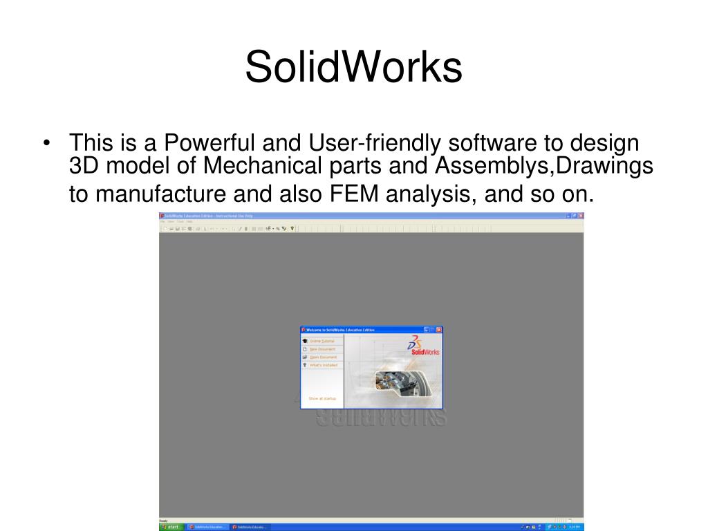 PPT - SolidWorks PowerPoint Presentation, free download - ID:318569