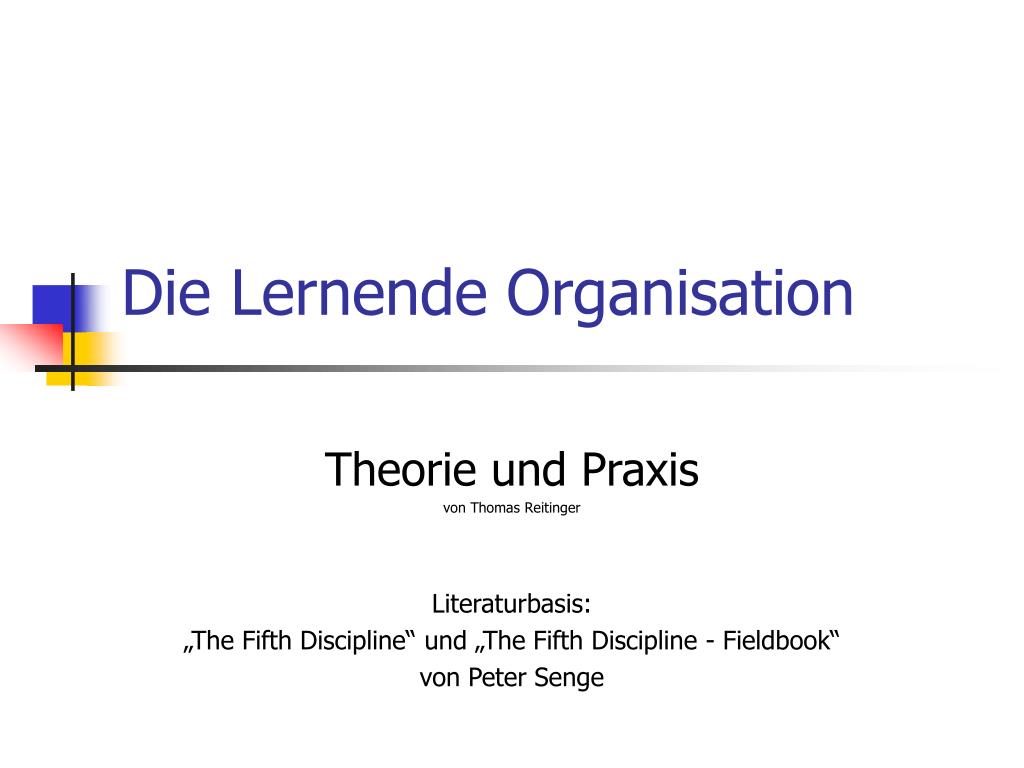 PPT - Die Lernende Organisation PowerPoint Presentation, free download ...