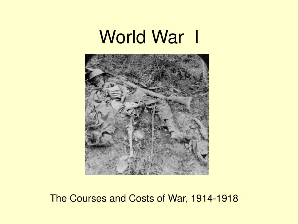 PPT - World War I PowerPoint Presentation, free download - ID:323106
