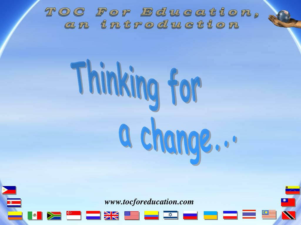 PPT - TOC For Education, an introduction PowerPoint Presentation, free ...