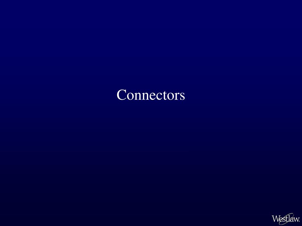 PPT - Connectors PowerPoint Presentation, free download - ID:325278