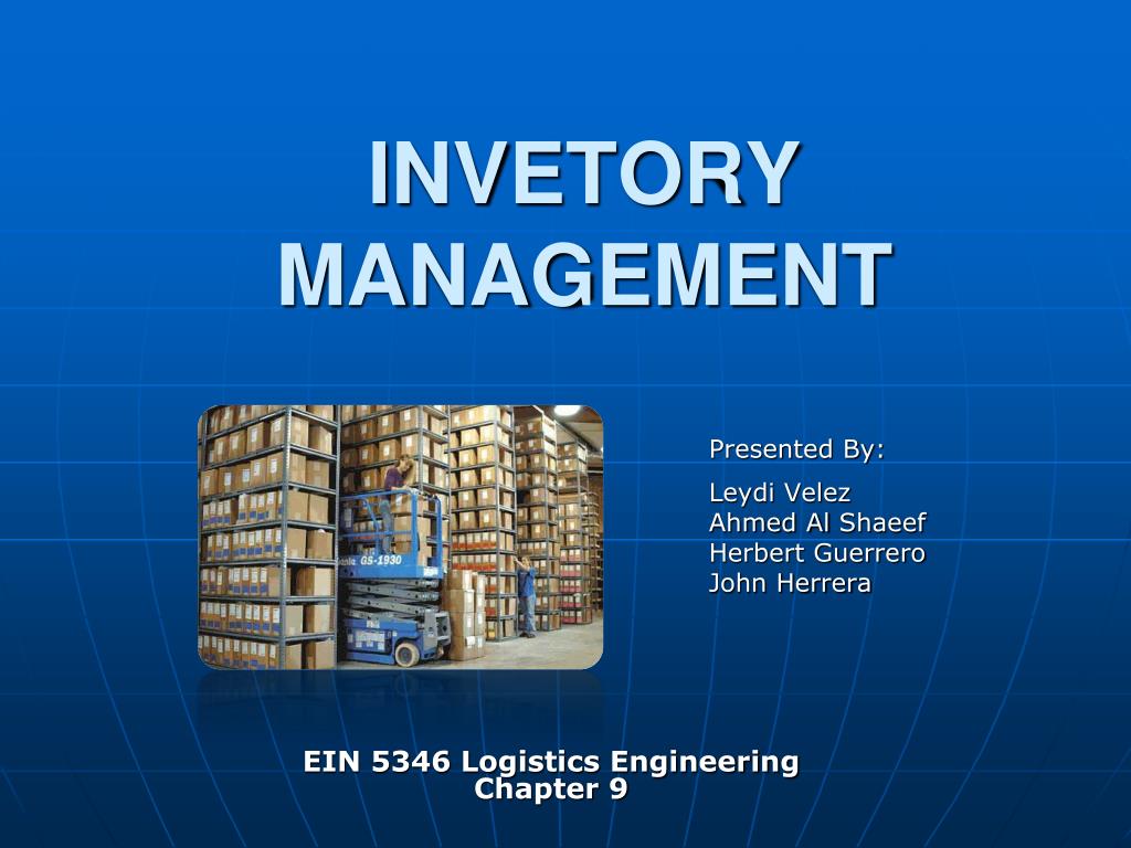 PPT - INVETORY MANAGEMENT PowerPoint Presentation, free download - ID ...