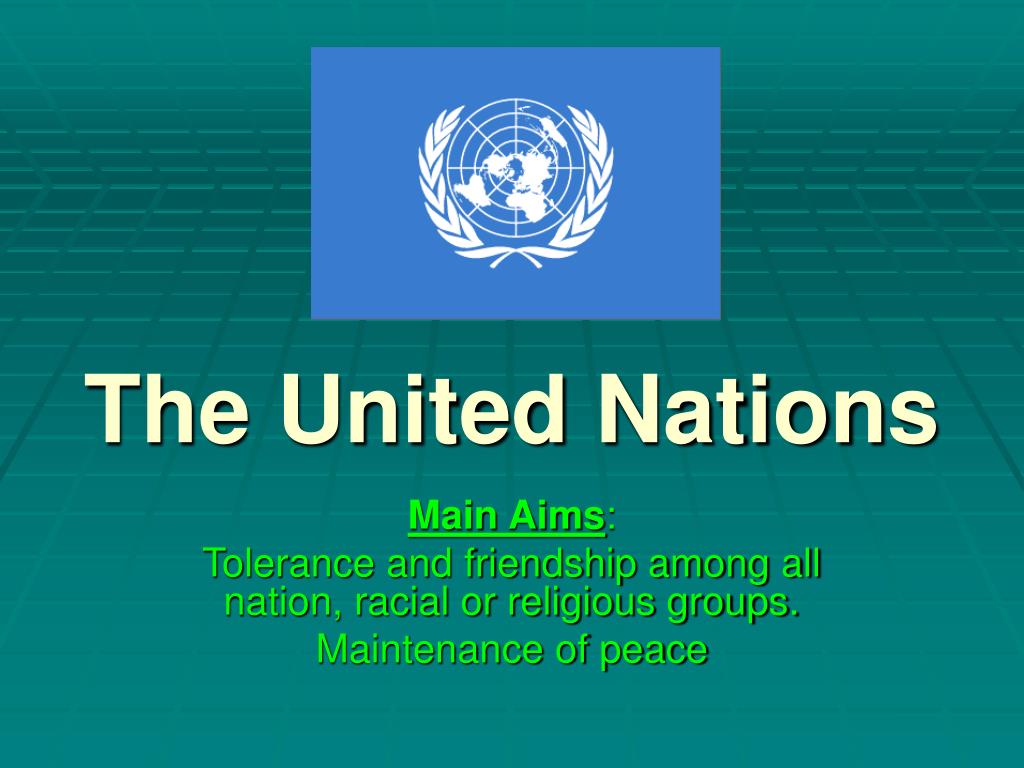 PPT - The United Nations PowerPoint Presentation, free download - ID:326354