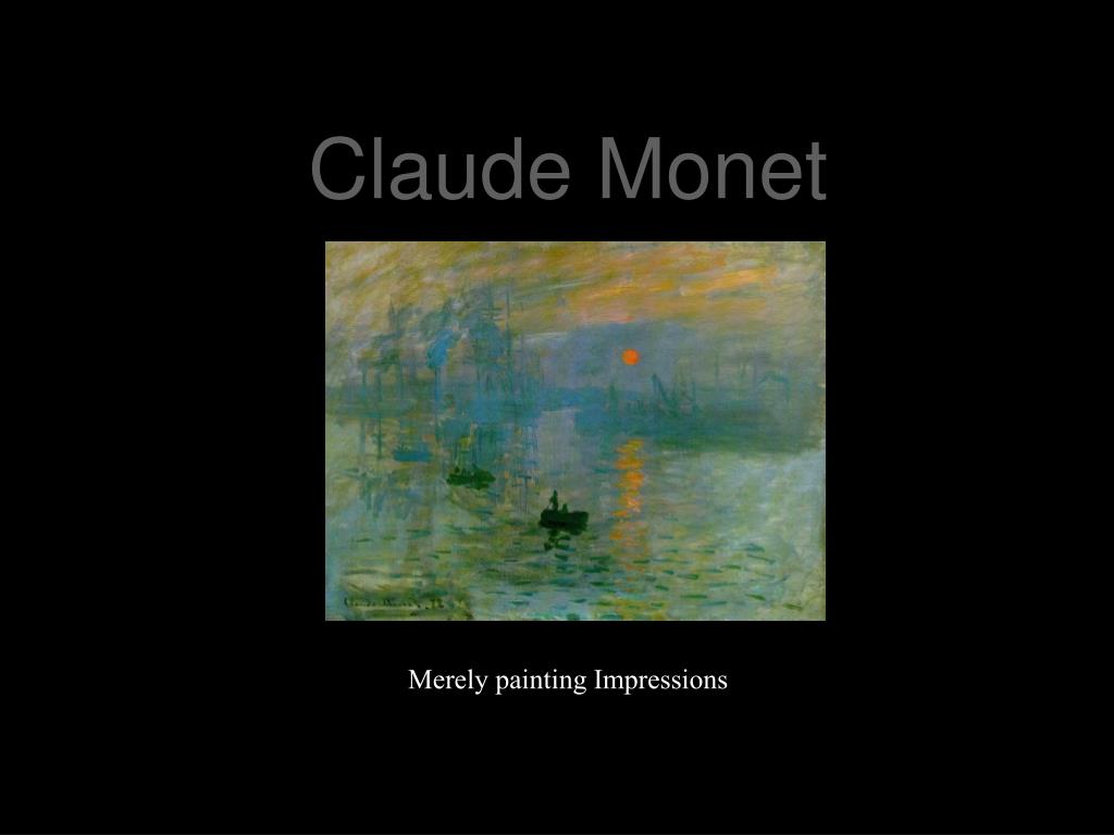 PPT - Claude Monet PowerPoint Presentation, free download - ID:32659