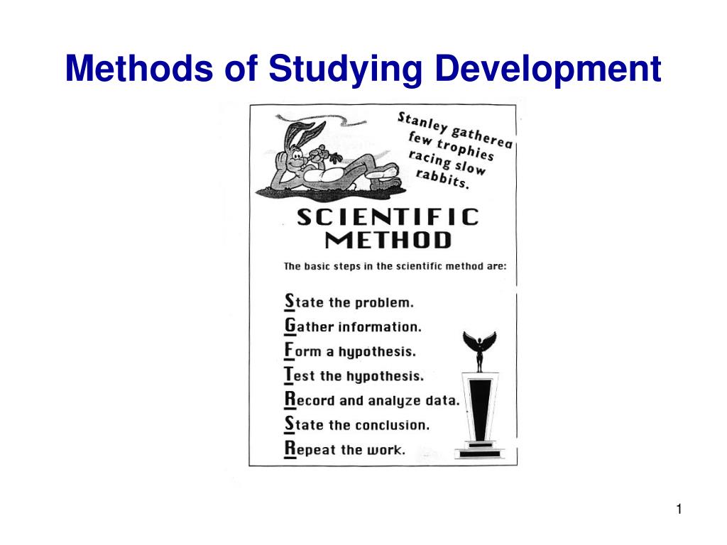PPT - Methods of Studying Development PowerPoint Presentation, free ...