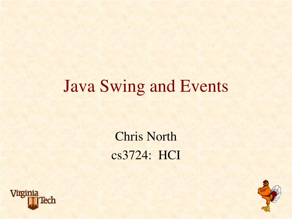 PPT - Java Swing and Events PowerPoint Presentation, free download - ID ...