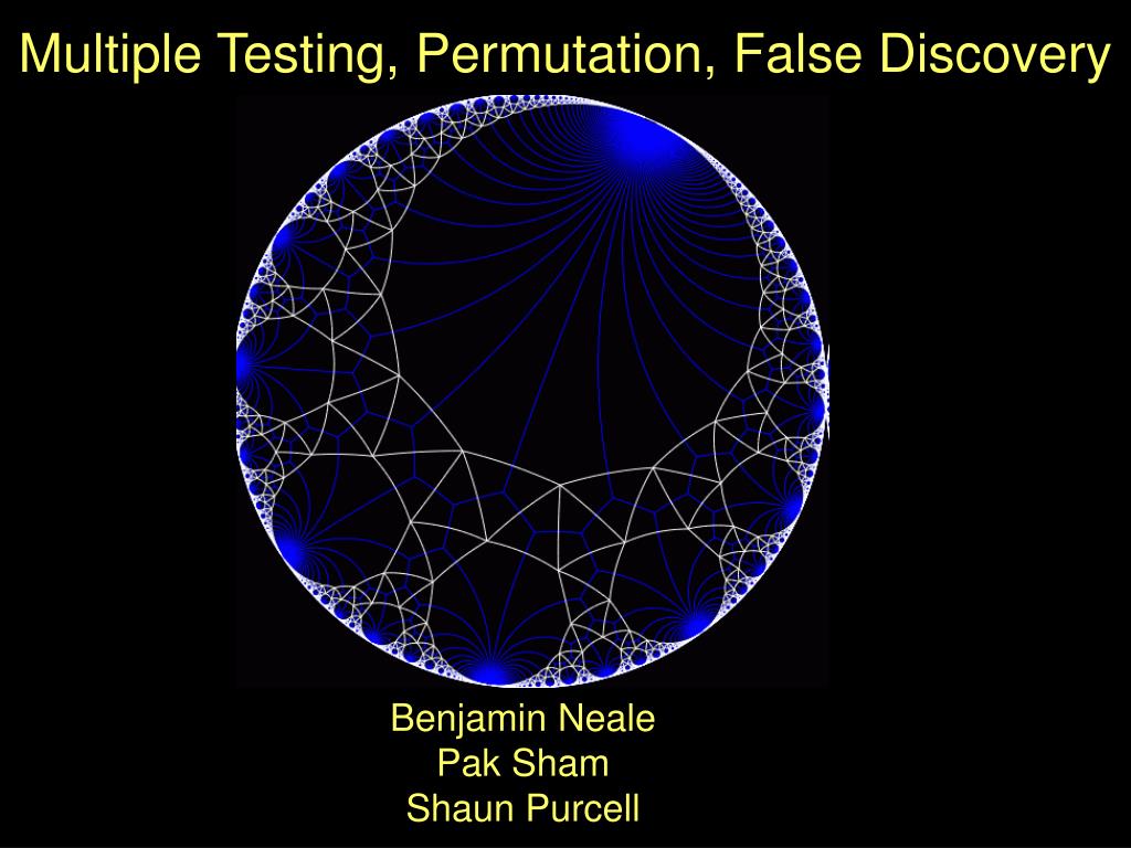 Ppt Multiple Testing Permutation False Discovery Powerpoint