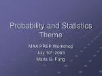 PPT - 《 Probability and statistics 》 PowerPoint Presentation, free ...