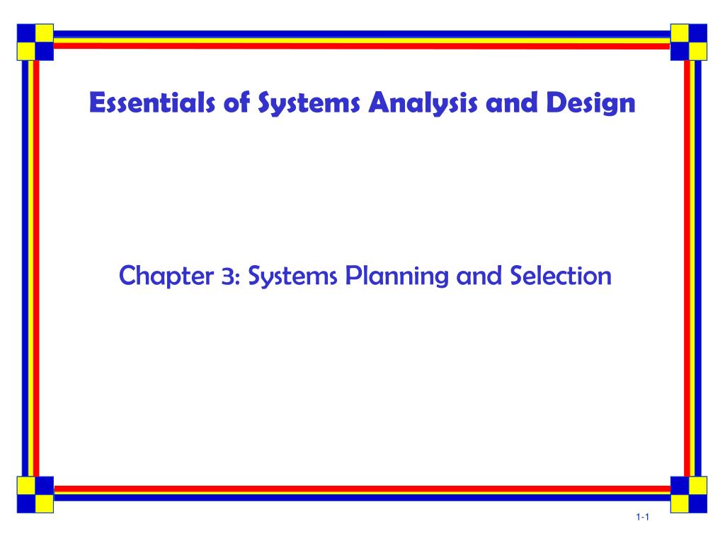 PPT - Essentials of Systems Analysis and Design PowerPoint Presentation ...