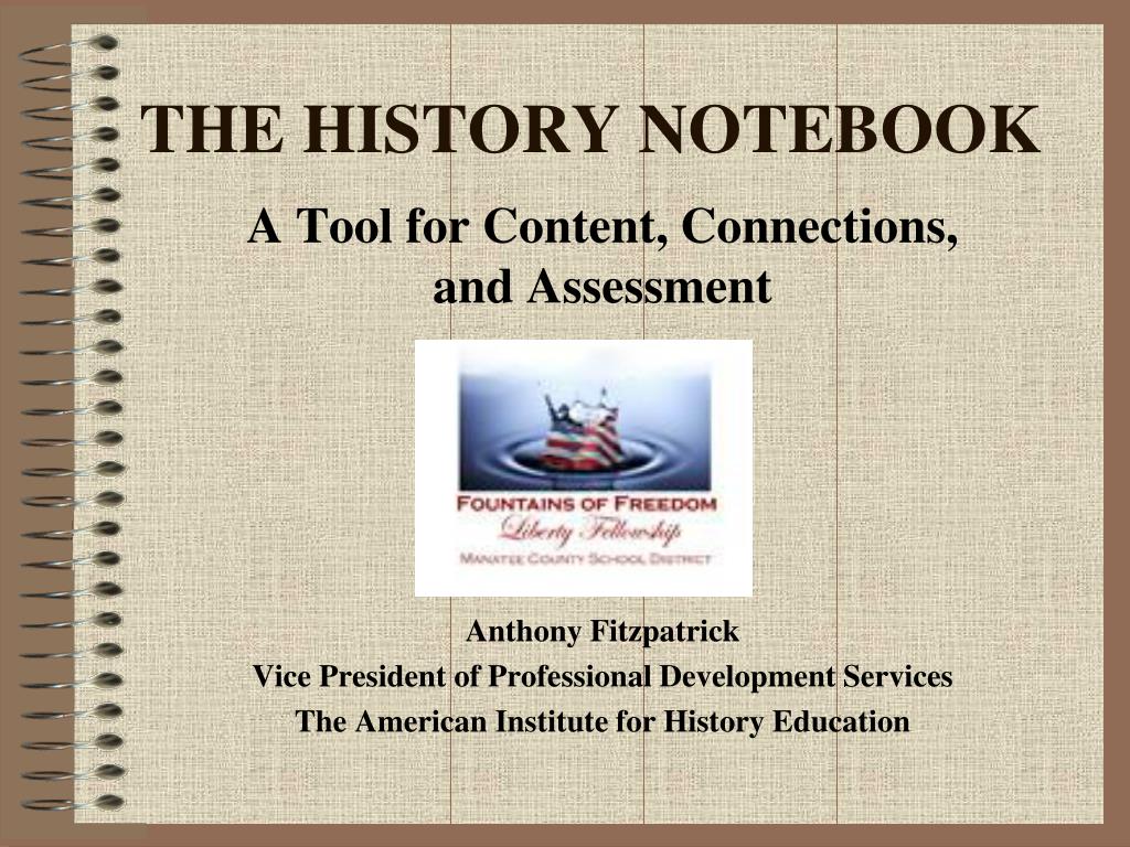 PPT - THE HISTORY NOTEBOOK PowerPoint Presentation, free download - ID ...