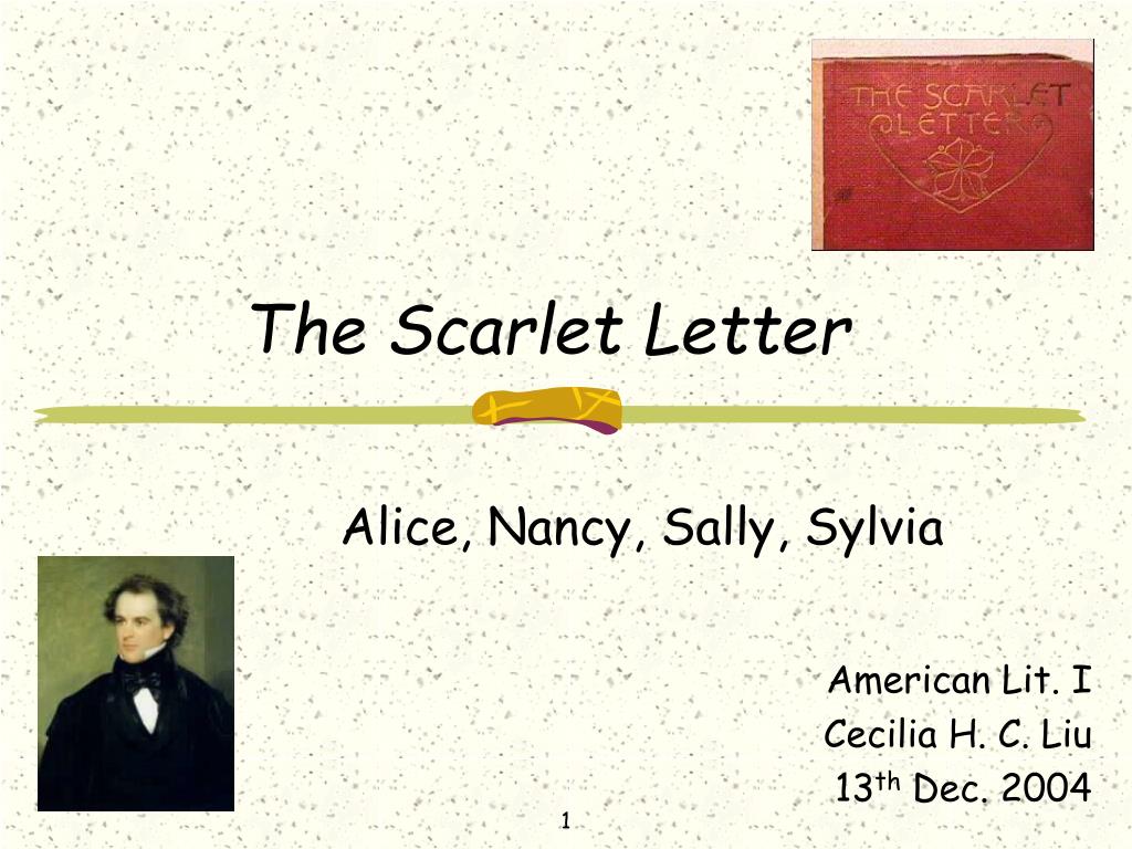 PPT - The Scarlet Letter PowerPoint Presentation, free download - ID:330740