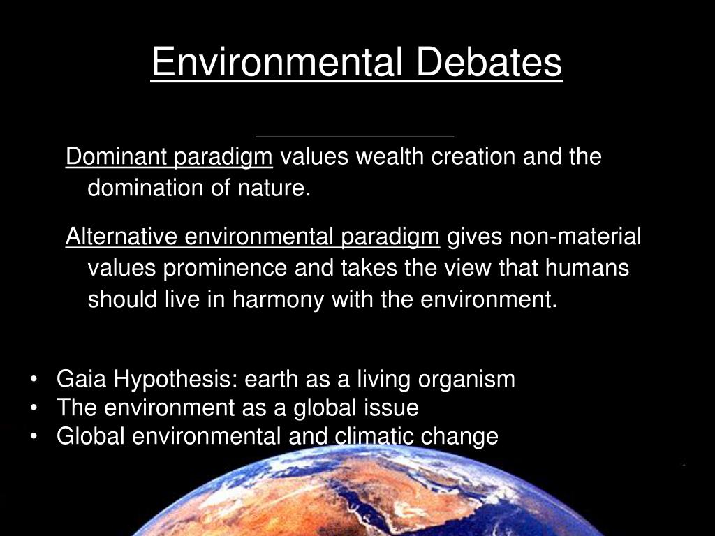 PPT - Environmental Debates PowerPoint Presentation, free download - ID ...