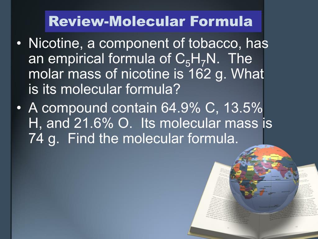 PPT - Review-Molecular Formula PowerPoint Presentation, free download ...