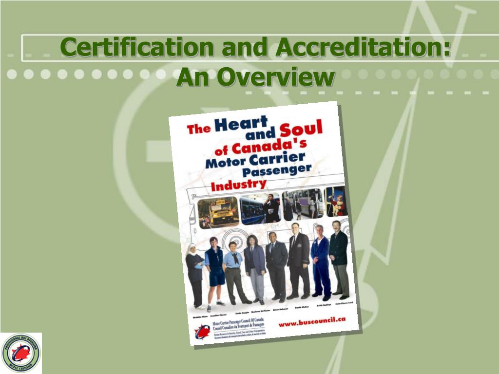 PPT - Certification and Accreditation: An Overview PowerPoint ...