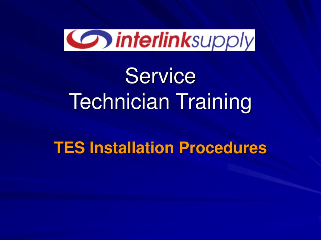 PPT - Service Technician Training PowerPoint Presentation, free ...