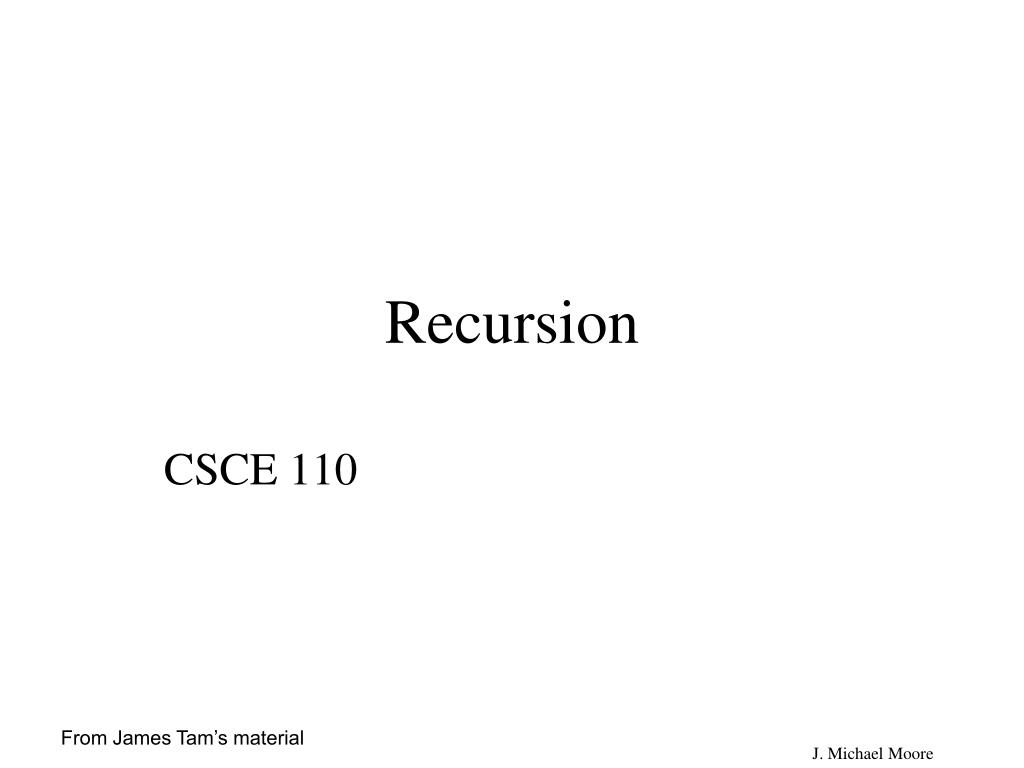 PPT - Recursion PowerPoint Presentation, free download - ID:339877