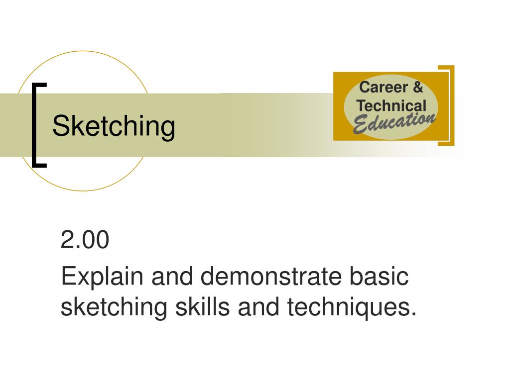PPT - Sketching PowerPoint Presentation, free download - ID:340826