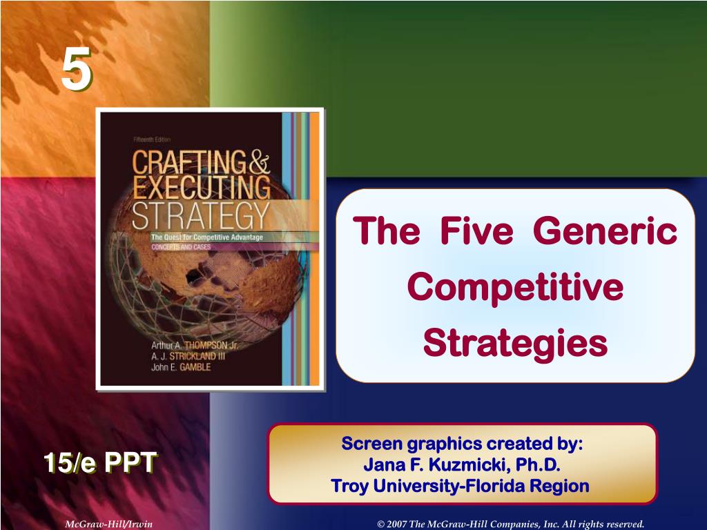 PPT - The Five Generic Competitive Strategies PowerPoint Presentation ...