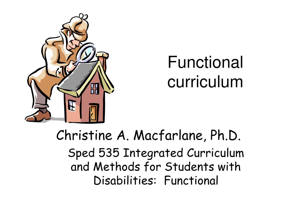 PPT - Functional curriculum PowerPoint Presentation, free download - ID ...