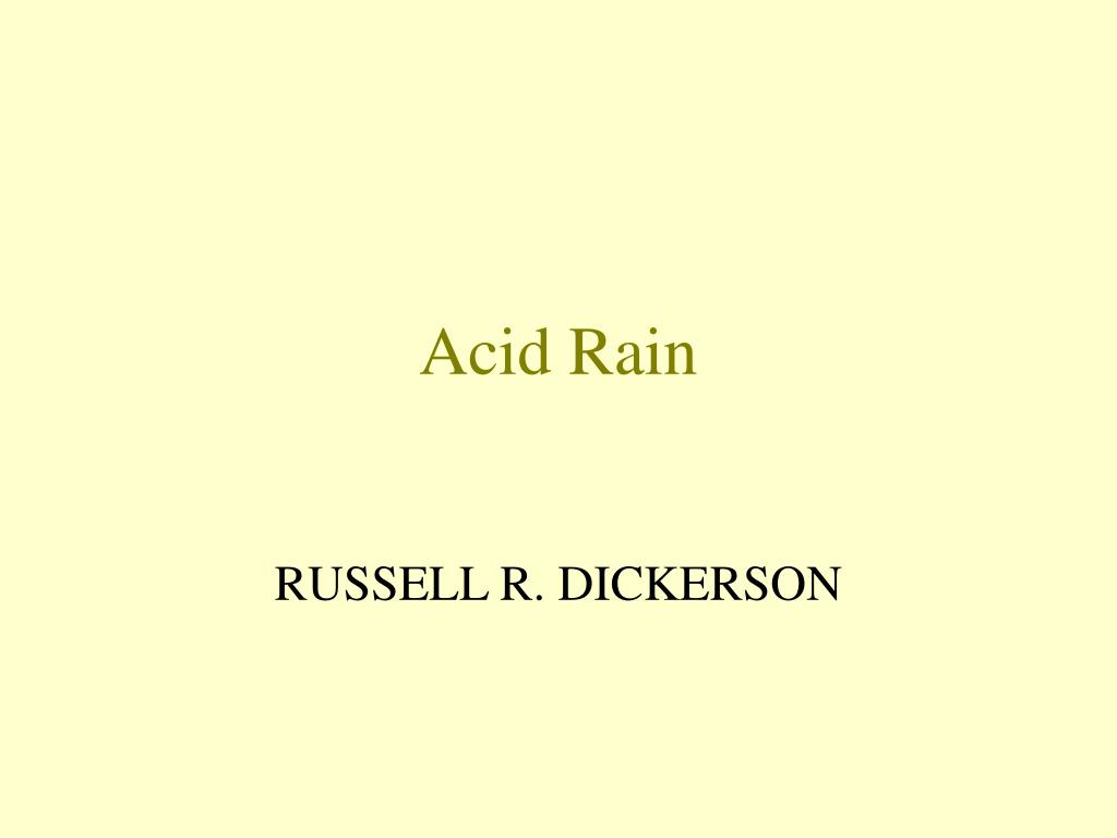 PPT - Acid Rain PowerPoint Presentation, free download - ID:344024