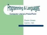 PPT - COMPUTER LITERACY PowerPoint Presentation, free download - ID:5437636