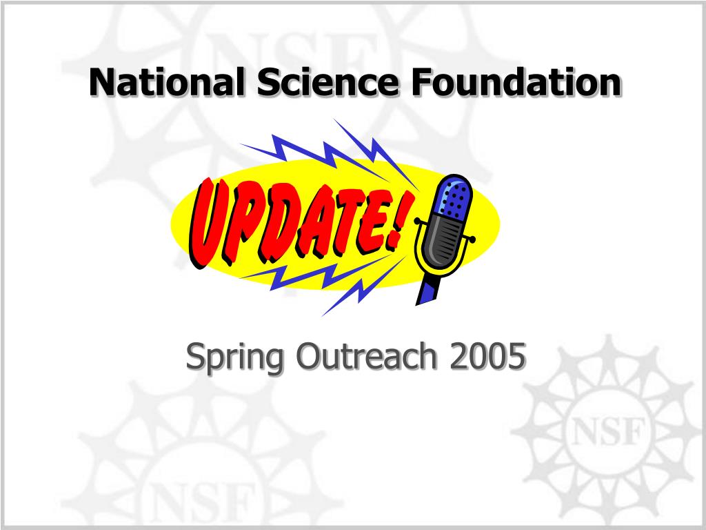 PPT - National Science Foundation PowerPoint Presentation, free ...