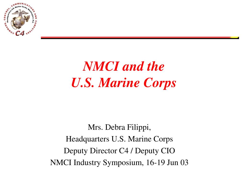 PPT - NMCI and the U.S. Marine Corps PowerPoint Presentation, free ...