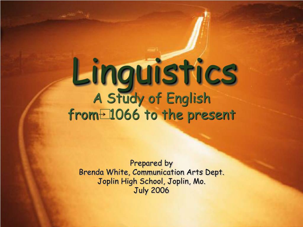 PPT - Linguistics PowerPoint Presentation, free download - ID:350312