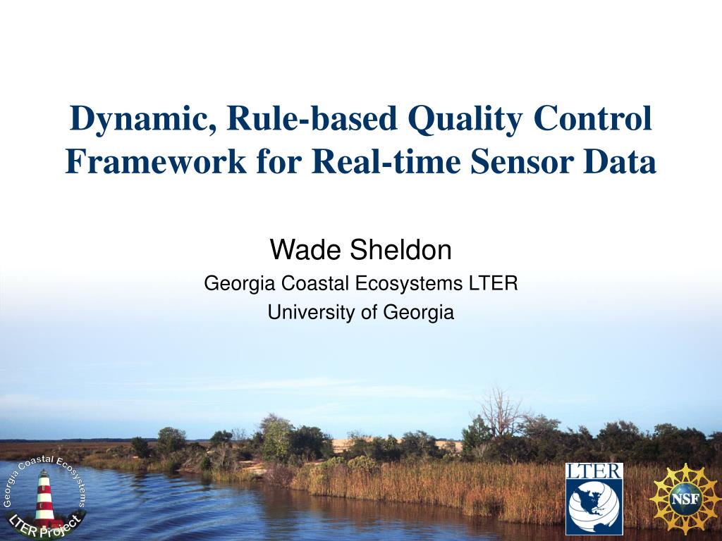 PPT - Dynamic, Rule-based Quality Control Framework for Real-time Sensor Data PowerPoint ...