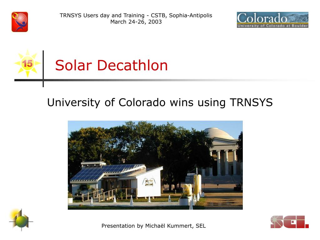 PPT - Solar Decathlon PowerPoint Presentation, free download - ID:35399
