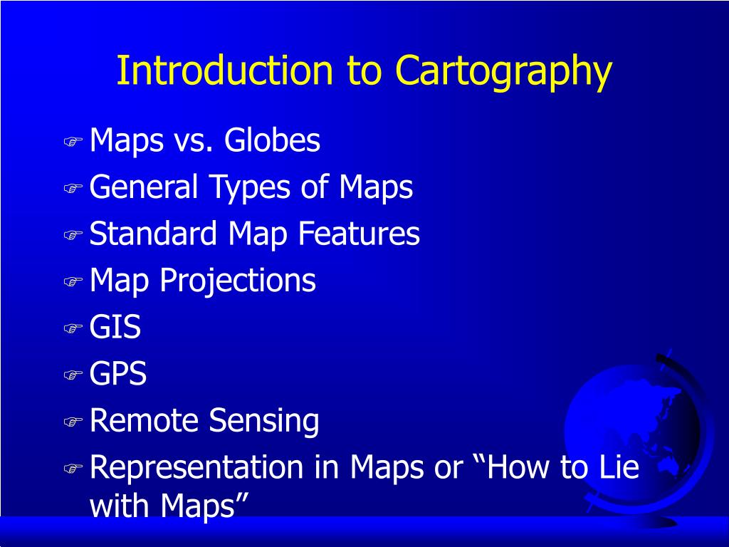 PPT - Introduction to Cartography PowerPoint Presentation, free ...