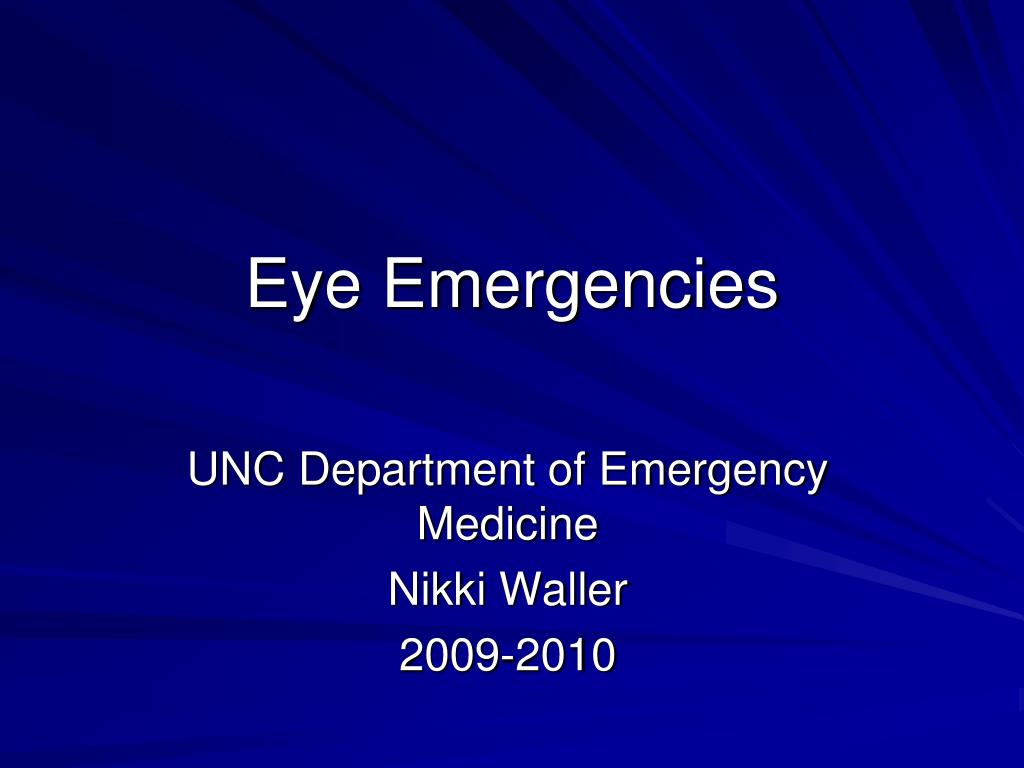 PPT - Eye Emergencies PowerPoint Presentation, free download - ID:355488