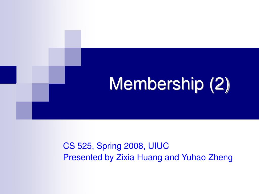 PPT - Membership (2) PowerPoint Presentation, free download - ID:356811