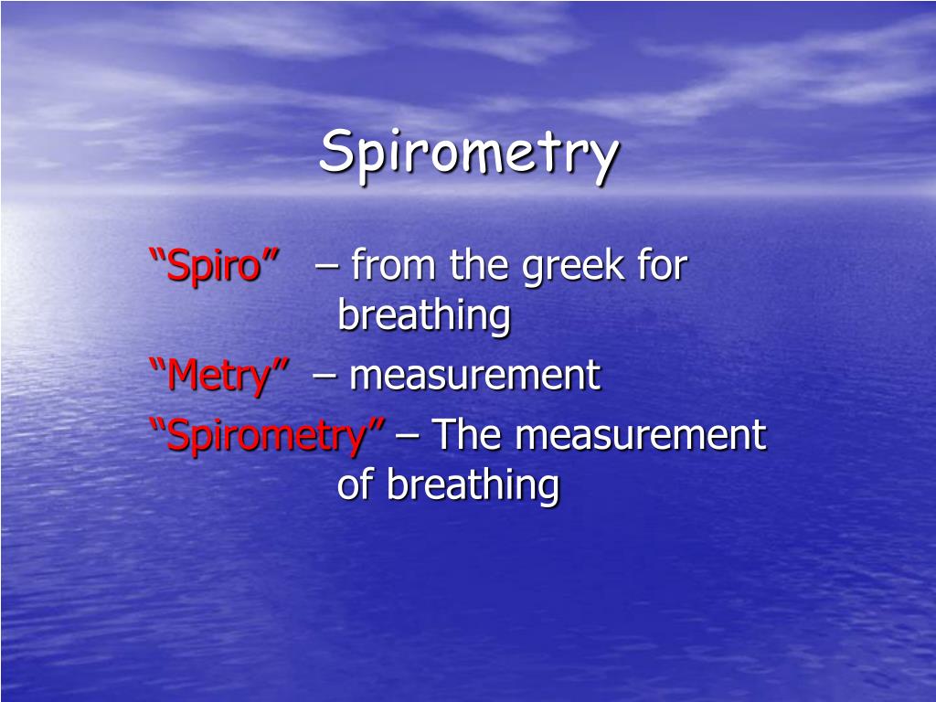 PPT - Spirometry PowerPoint Presentation, free download - ID:357079