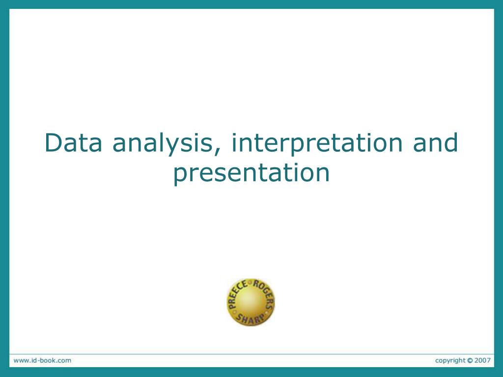 PPT - Data analysis, interpretation and presentation PowerPoint ...
