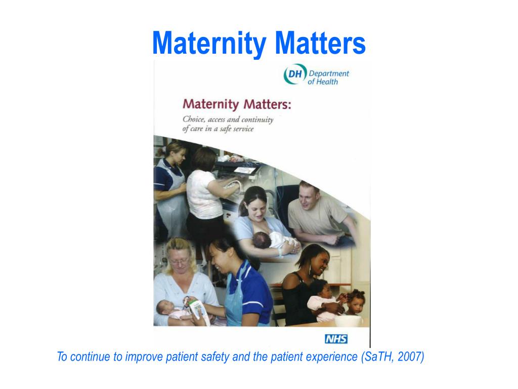 PPT - Maternity Matters PowerPoint Presentation, free download - ID:360815