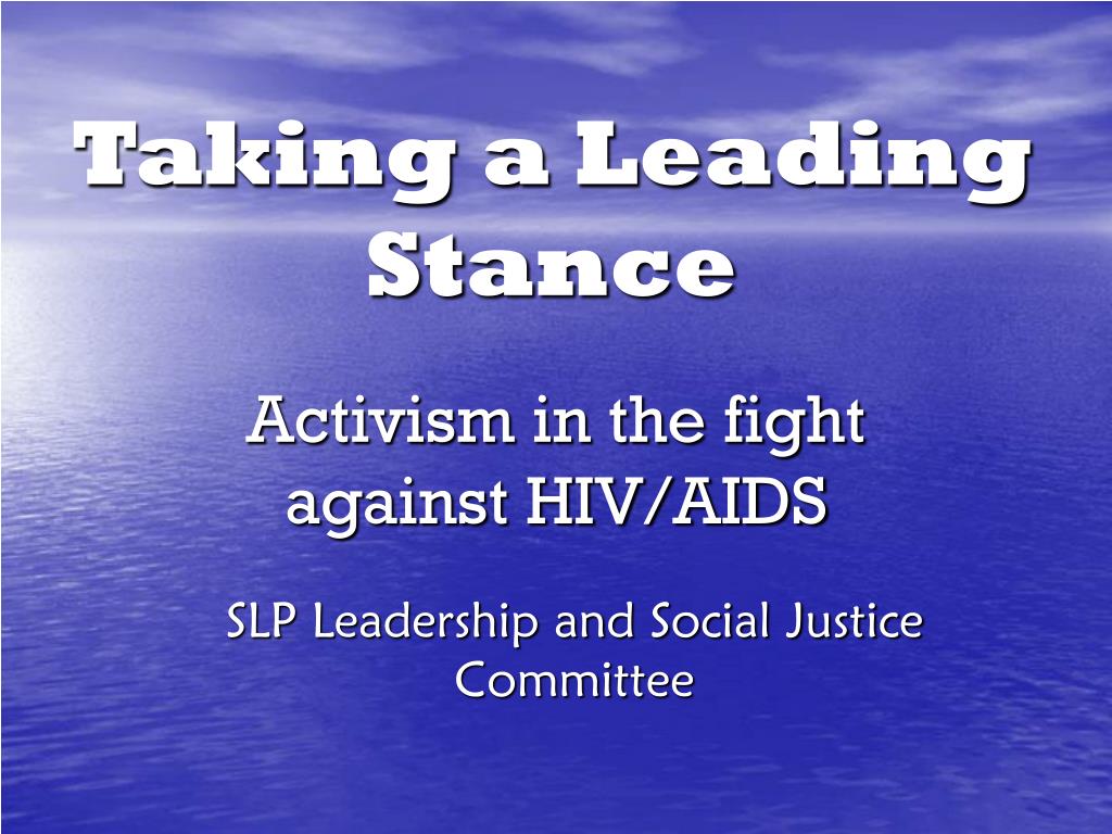 PPT - Taking a Leading Stance PowerPoint Presentation, free download ...