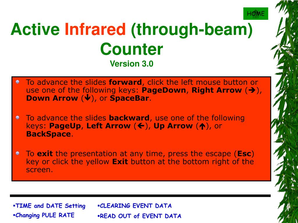 PPT - Active Infrared (through-beam) Counter Version 3.0 PowerPoint ...