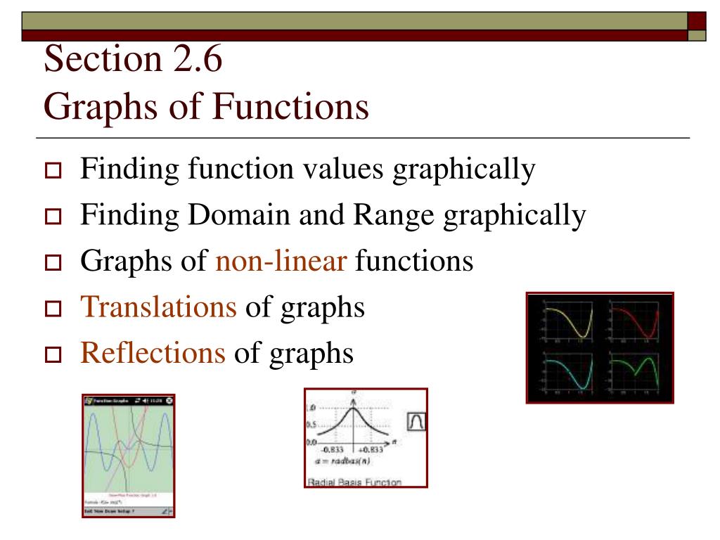 PPT - Section 2.6 Graphs of Functions PowerPoint Presentation, free ...