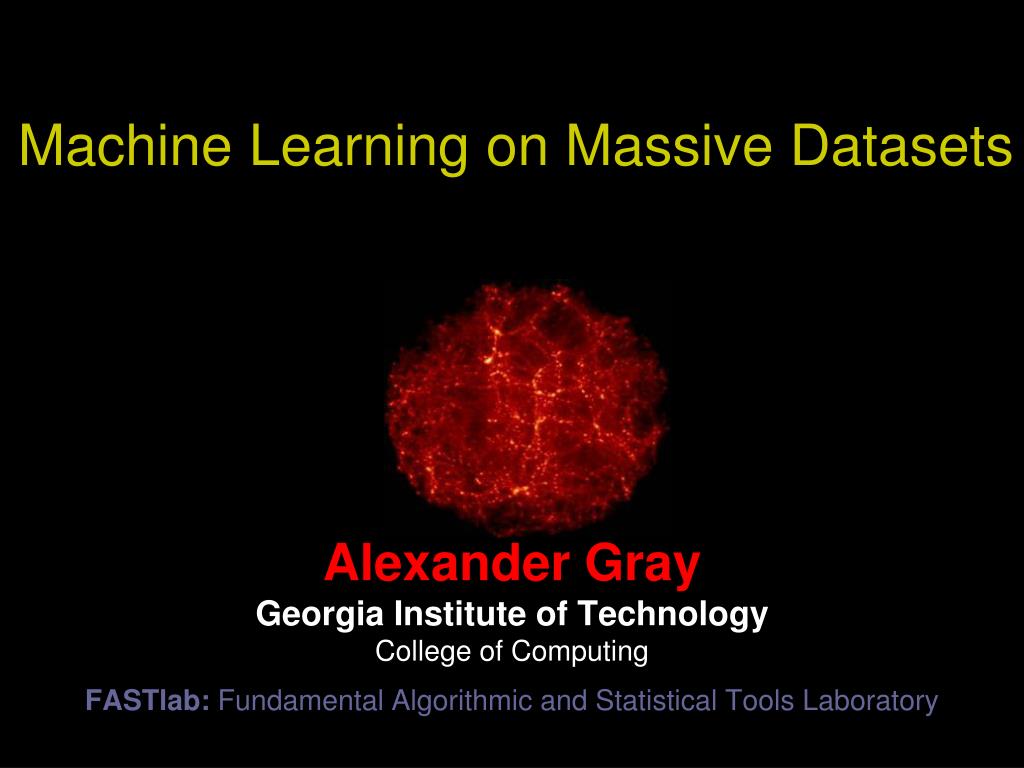 PPT - Machine Learning on Massive Datasets PowerPoint Presentation, free download - ID:366906