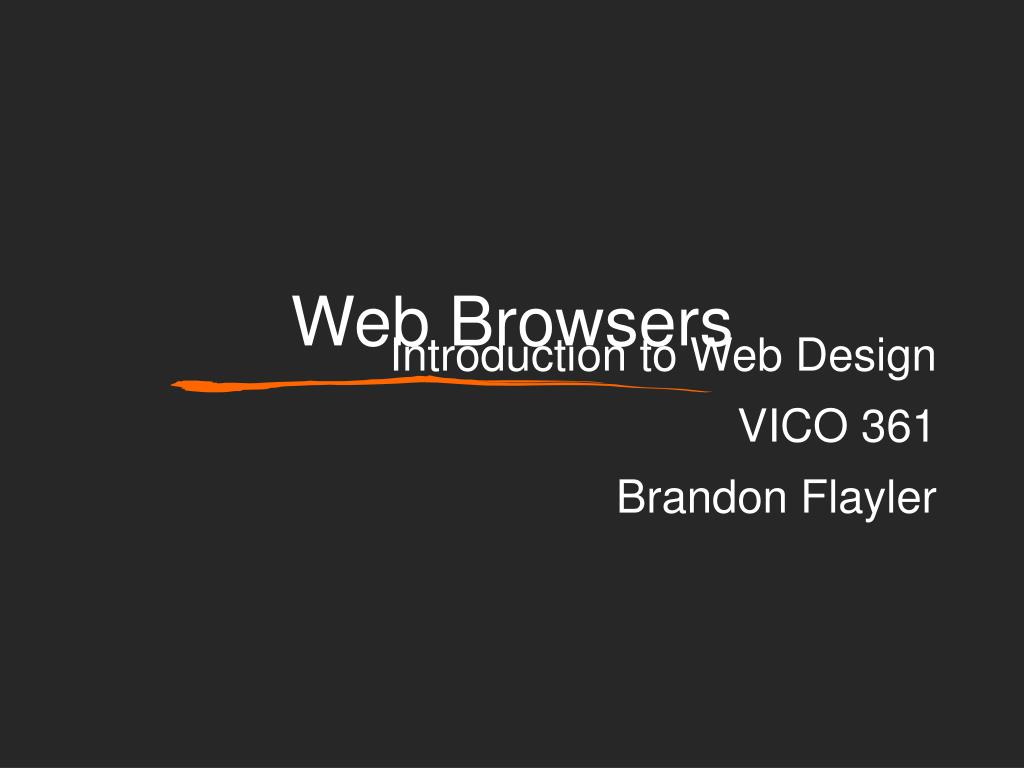 PPT - Web Browsers PowerPoint Presentation, free download - ID:368409