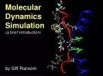PPT - Computational simulation of Molecular dynamics PowerPoint ...