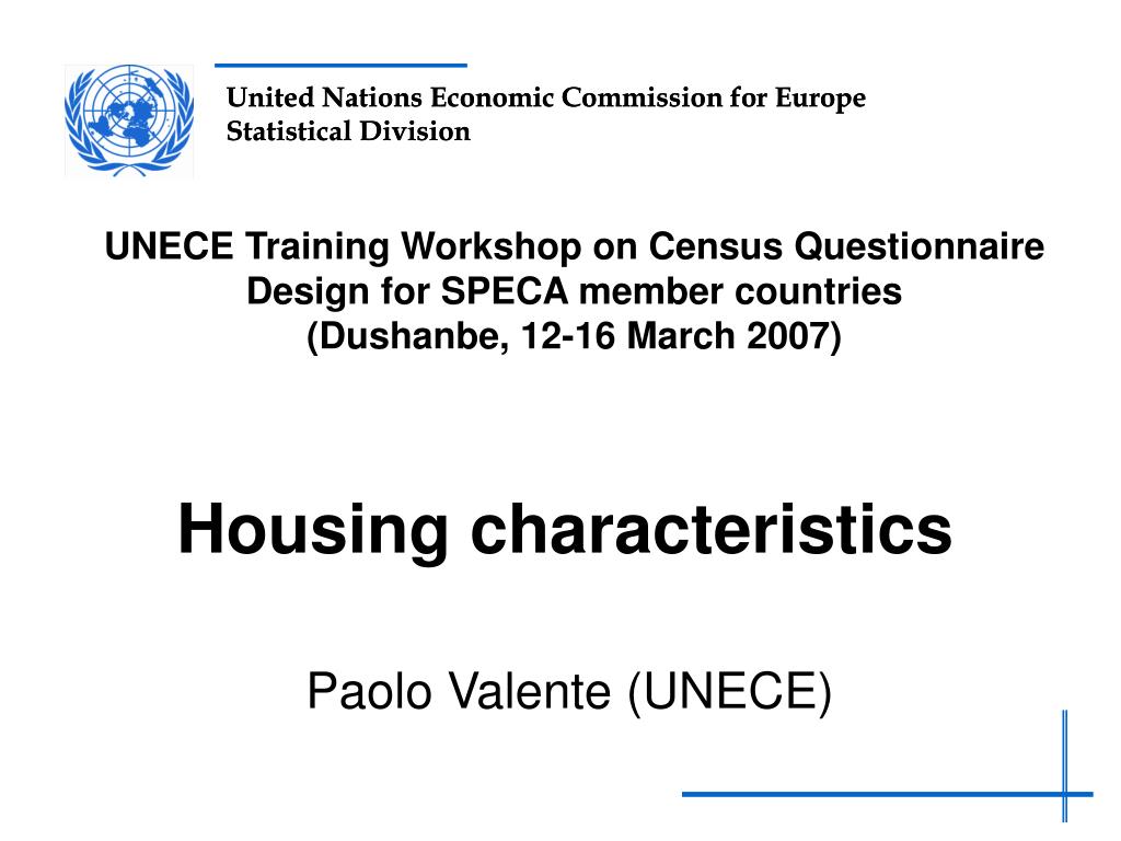 PPT - Housing characteristics PowerPoint Presentation, free download ...