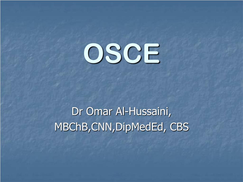 PPT - OSCE PowerPoint Presentation, free download - ID:371150