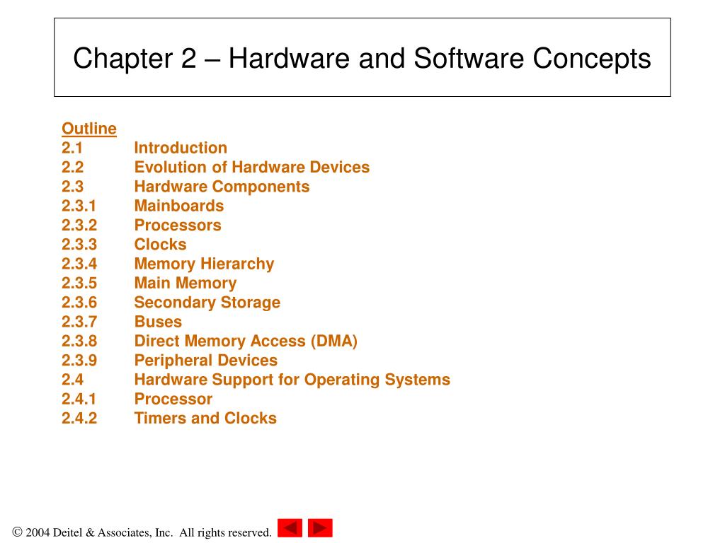 PPT - Chapter 2 – Hardware and Software Concepts PowerPoint Presentation - ID:371239
