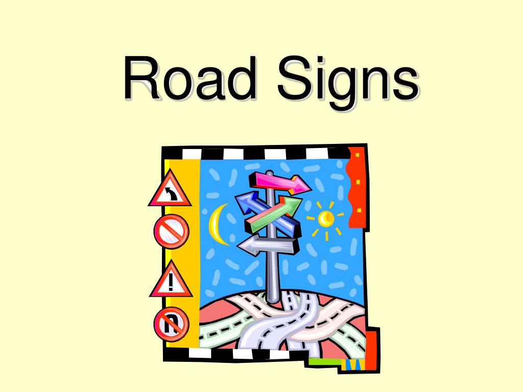 PPT - Road Signs PowerPoint Presentation, free download - ID:37126