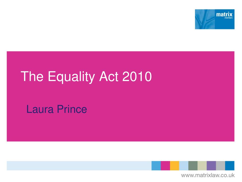 PPT - The Equality Act 2010 PowerPoint Presentation, free download - ID ...