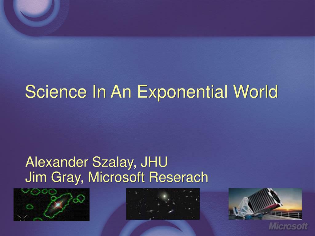 PPT - Science In An Exponential World PowerPoint Presentation, free ...