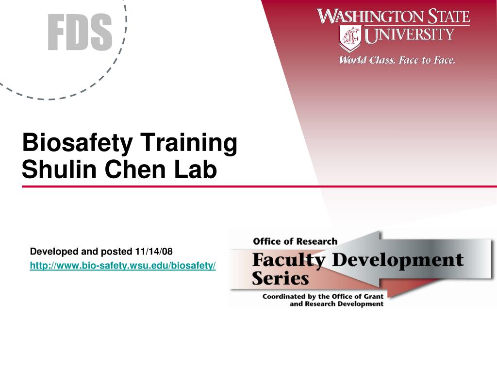 PPT - Biosafety Training Shulin Chen Lab PowerPoint Presentation, free download - ID:373353